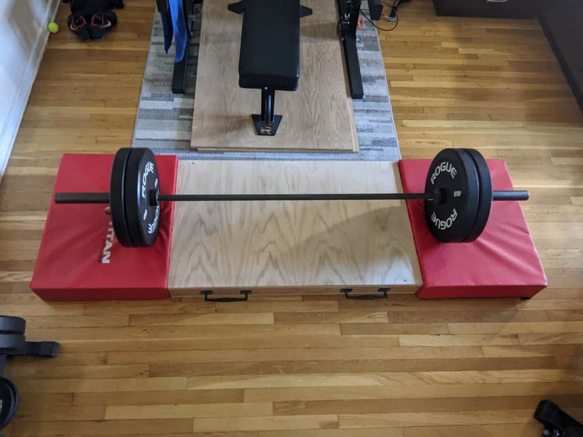 Building A Portable DIY Deadlift Platform: Apartment Home Gym - Home ...